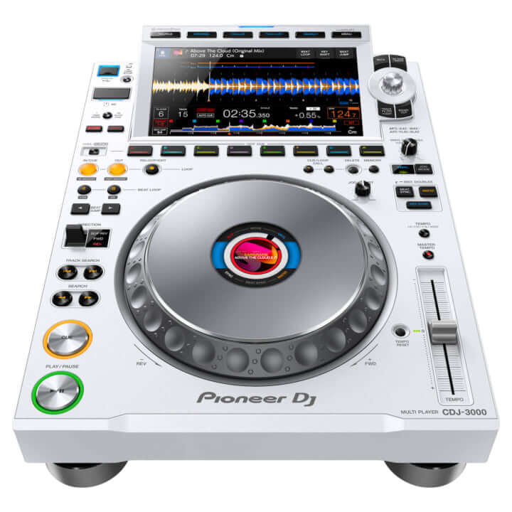 Pioneer DJからCDJシリーズ最新モデル「CDJ-3000」が登場！限定モデル「CDJ-3000-W」も | Qetic