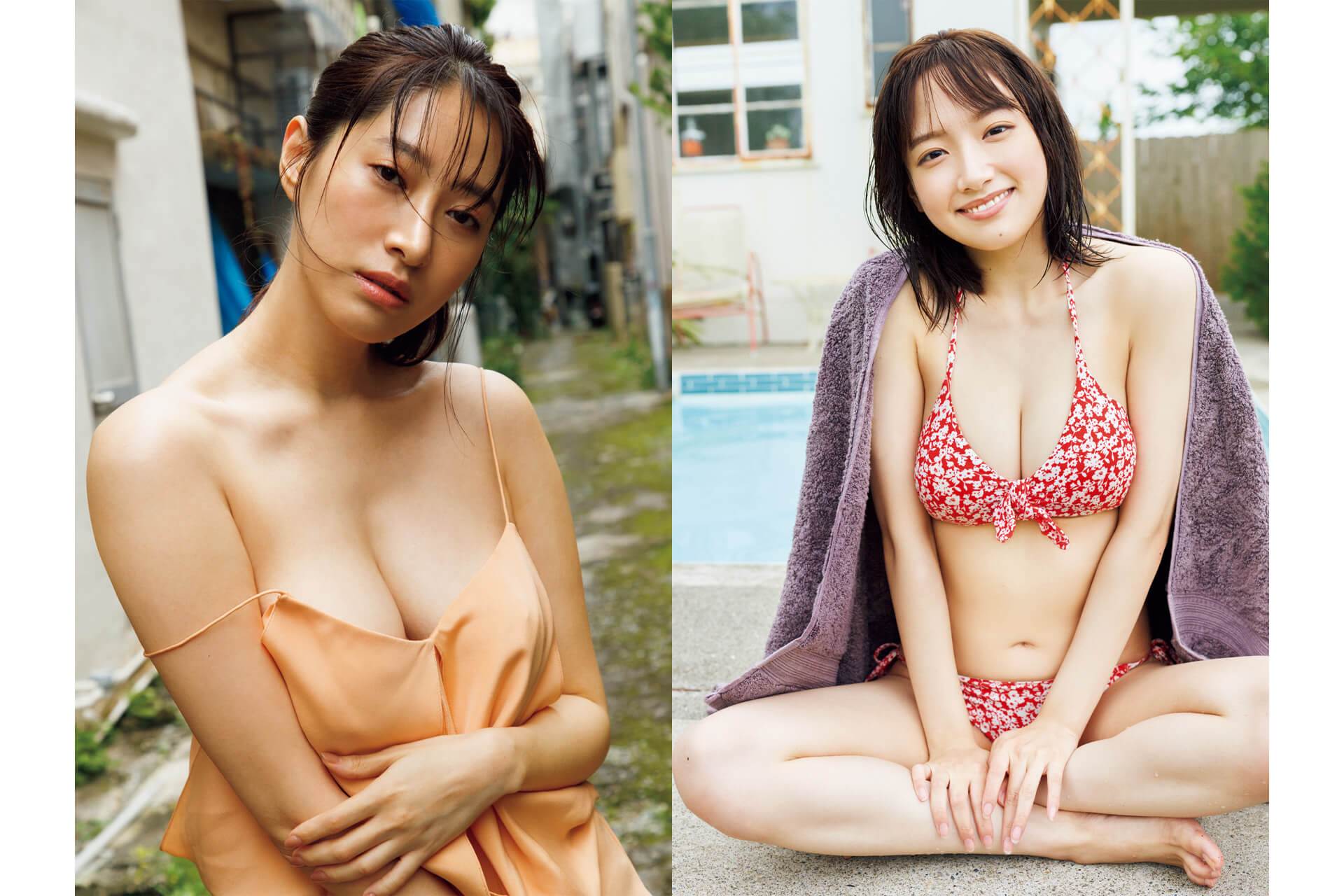 染谷有香“艶かしいGカップ”から坂口風詩の“スレンダー健康ボディ”も｜『FLASH』に久々登場 | Qetic