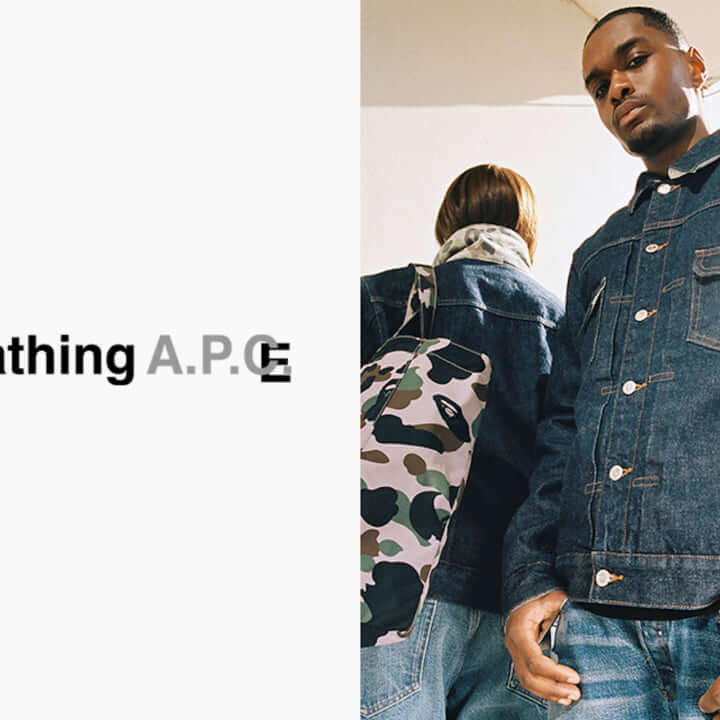 A BATHING APEとA.P.C.による初のコラボコレクションが発表｜遊び心を忍ばせたラインナップが展開 | Qetic