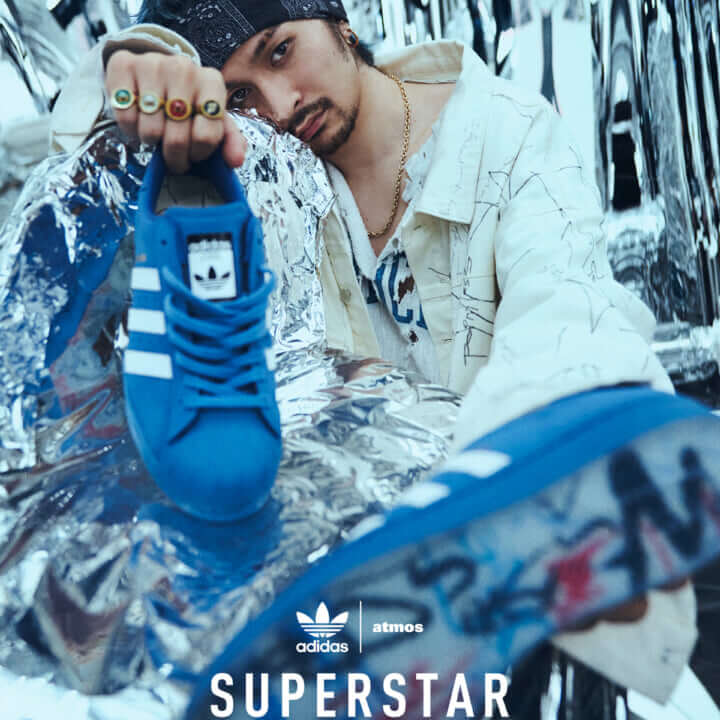 常田大希×adidas×atmos！SUPERSTARの限定生産モデル「adidas atmos SST DAIKI TSUNETA」発売 ...