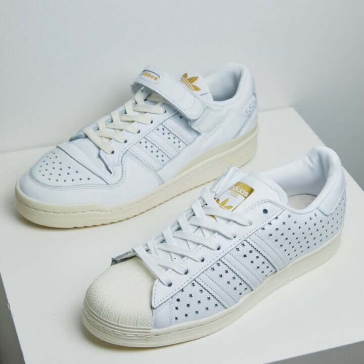 「adidas Originals × atmos GOLD STAR PACK」抽選受付｜多国籍ラップクルー「STARKIDS」がキー ...