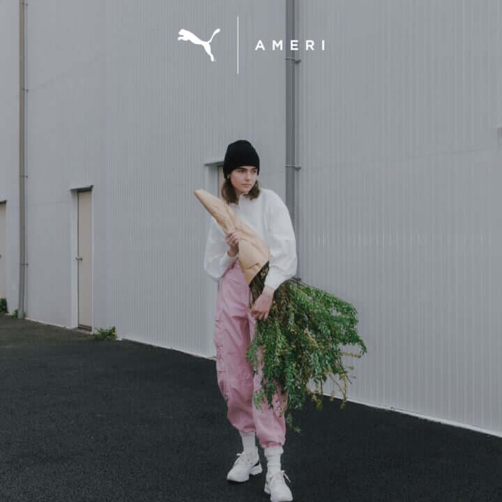 「PUMA x AMERI」初コラボレーションのフットウェアを発売｜全2モデルが4月13日より発売 | Qetic
