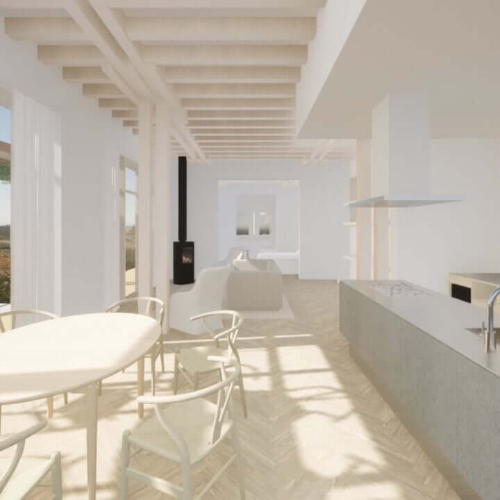 SHIROの世界観を体感できる一棟貸しの宿泊施設「MAISON SHIRO」2024年春、北海道夕張郡にオープン｜薪火サウナや旬の素材の収穫も | Qetic