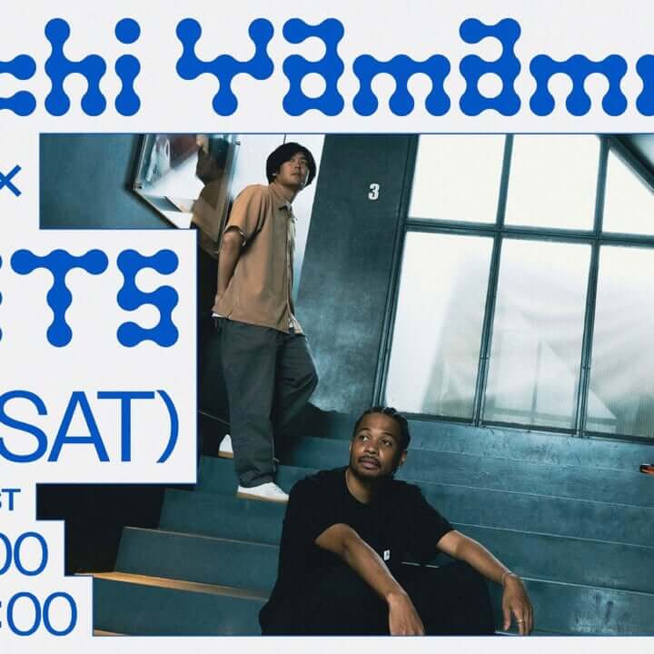 Daichi Yamamoto x JJJ x STUTS、3マンライブの開催が決定｜7月17日まで先行抽選予約を受付 | Qetic