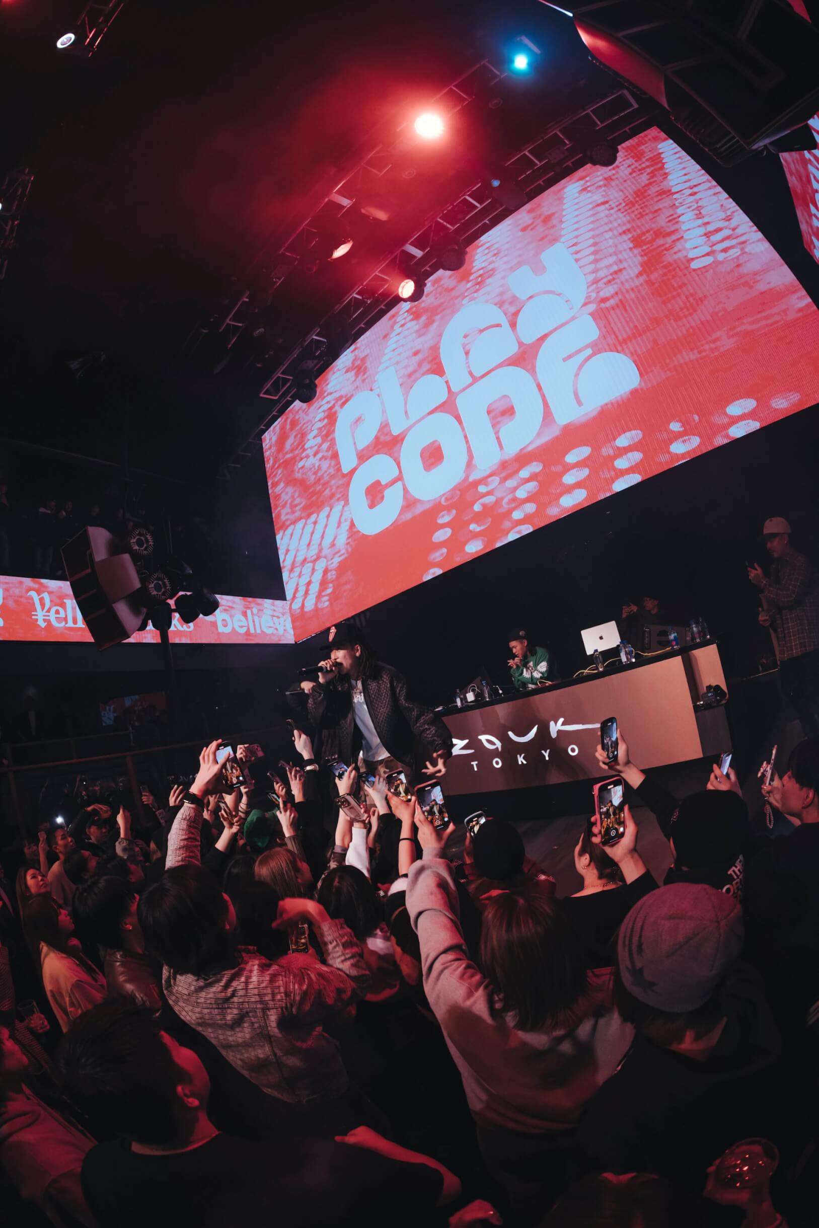 460294 Believe Japan & PLAYCODE | PHOTO GALLERY：PLAYCODEで⽇本のヒップホップの新たな章を開き、⽣きた証を残す | Qetic