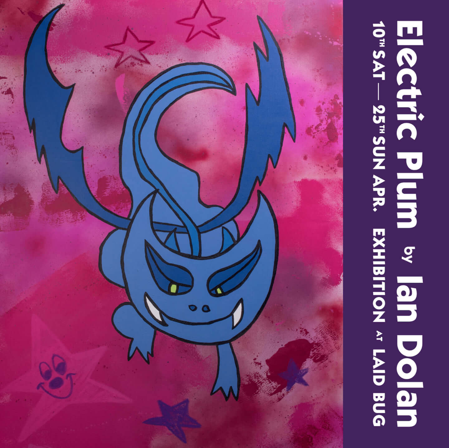 Day By Dayのフロントマン、Ian Dolanによる個展＜Electric Plum＞がLAID BAGにて今週開催！ | Qetic